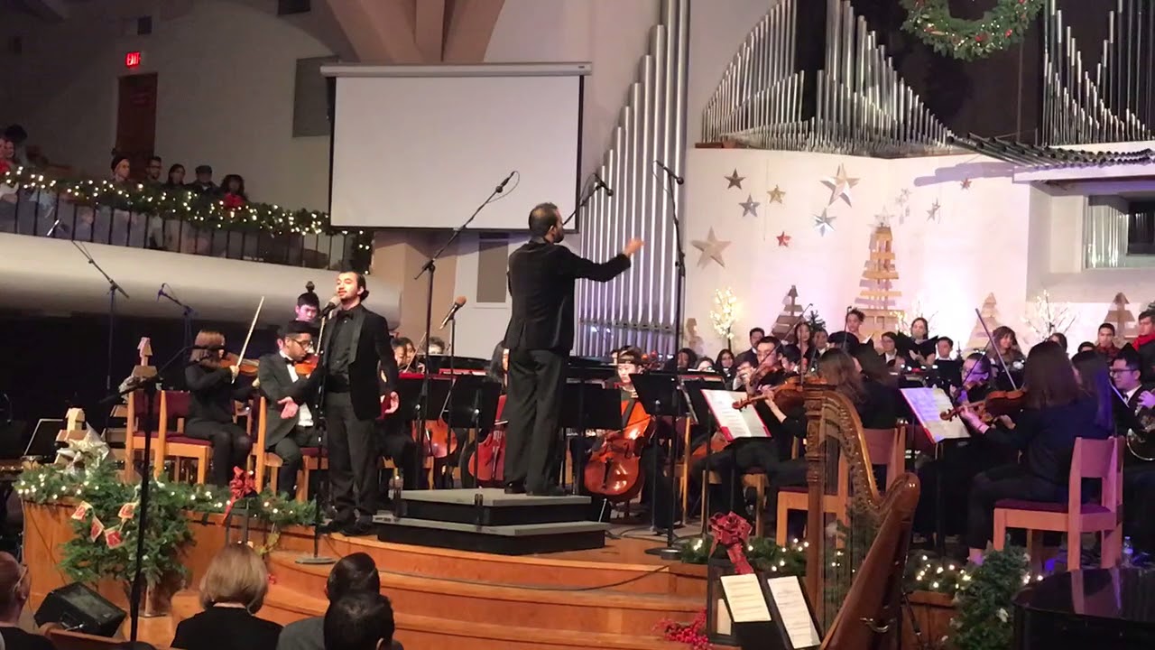 Anthony Leon, Tenor - “God Bless Us Everyone” - YouTube