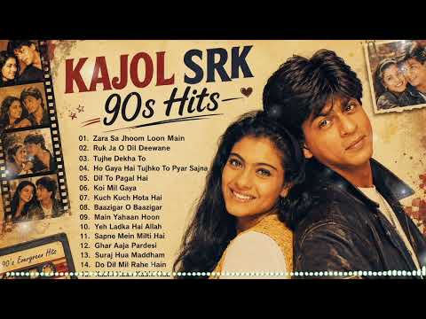 Shahrukh Khan kajol 90s golden songs❤️ | srk kajol evergreen romantic songs💘 | srk kajol 90s hits