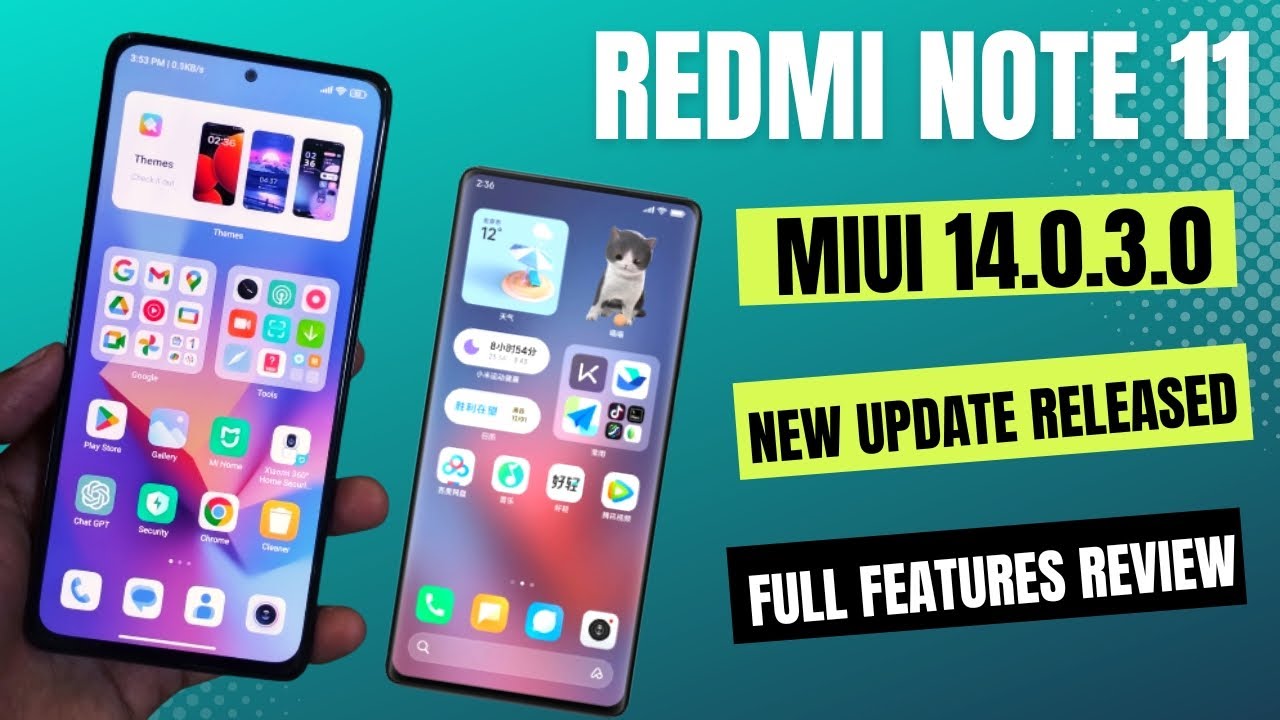 Redmi Note 11 MIUI 14.0.3.0 New Update Released, Full Features Review ...