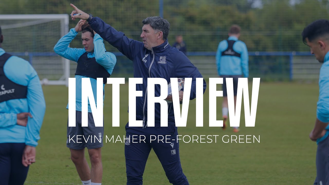 Interview: Head Coach Previews Play-Off Semi-Final - YouTube