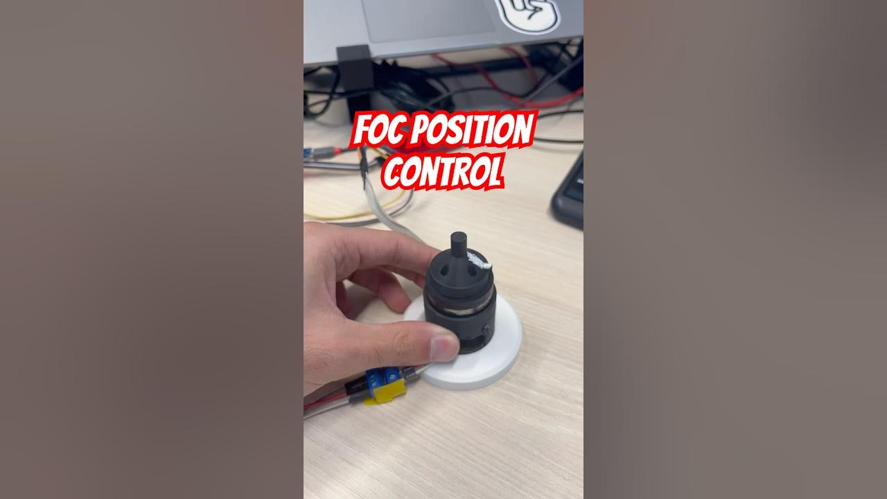 Testing field oriented position control #bldc #arduino #engineering ...