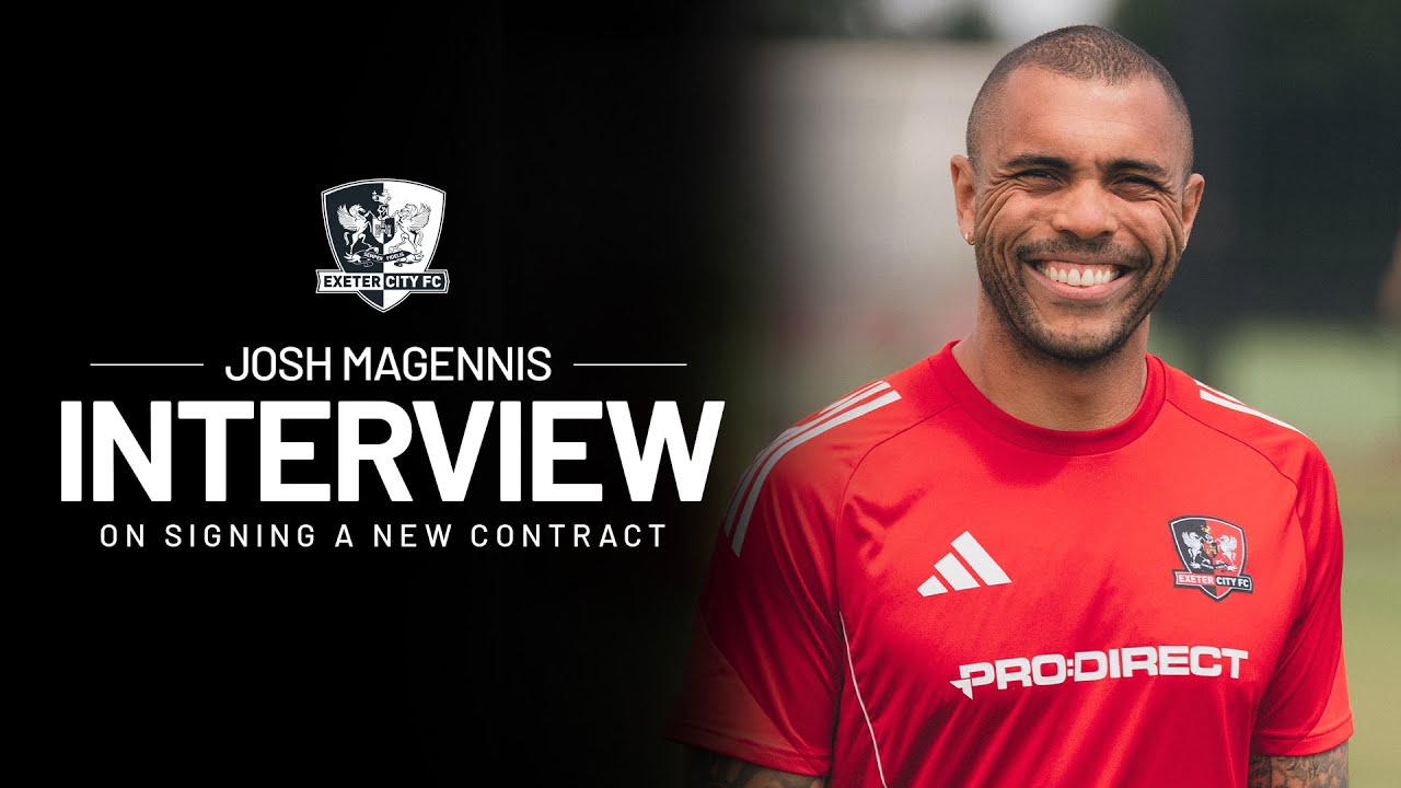💬 Josh Magennis on his new contract and returning to training | Exeter ...