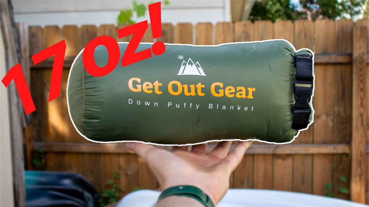 Could THIS replace your sleeping bag?! - Get Out Gear UL Blanket Review ...