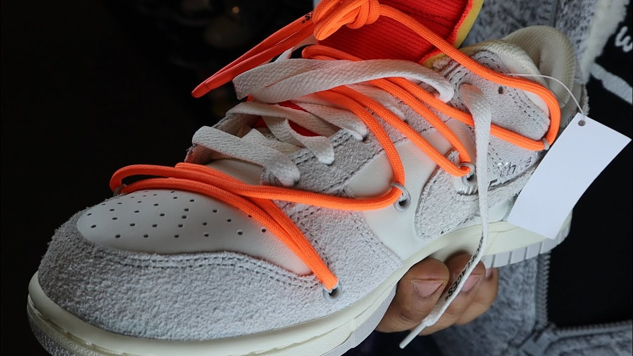 Nike Dunk Low Off-White Lot 31 review + on foot look - YouTube