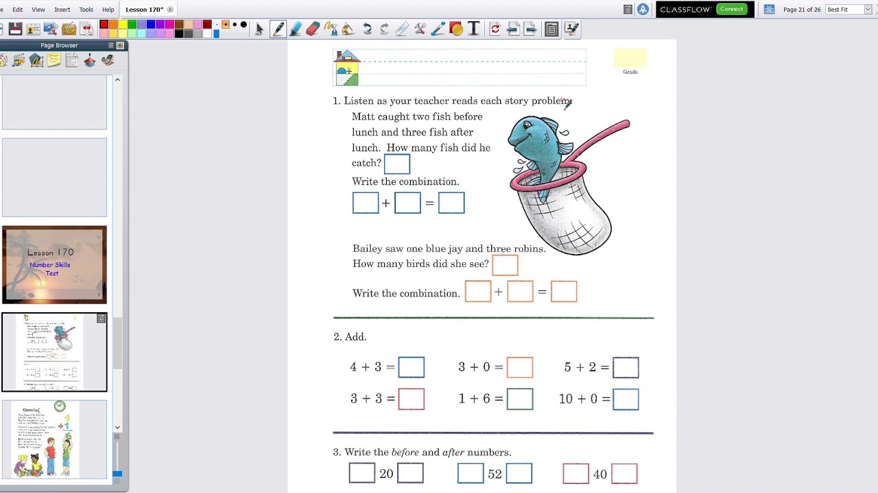 Kindergarten Number Skills Test L170 - YouTube