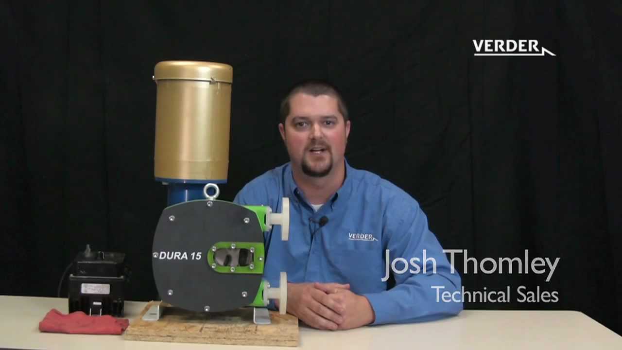 Verder Pump School 101 Verderflex simple peristaltic hose pump hose ...