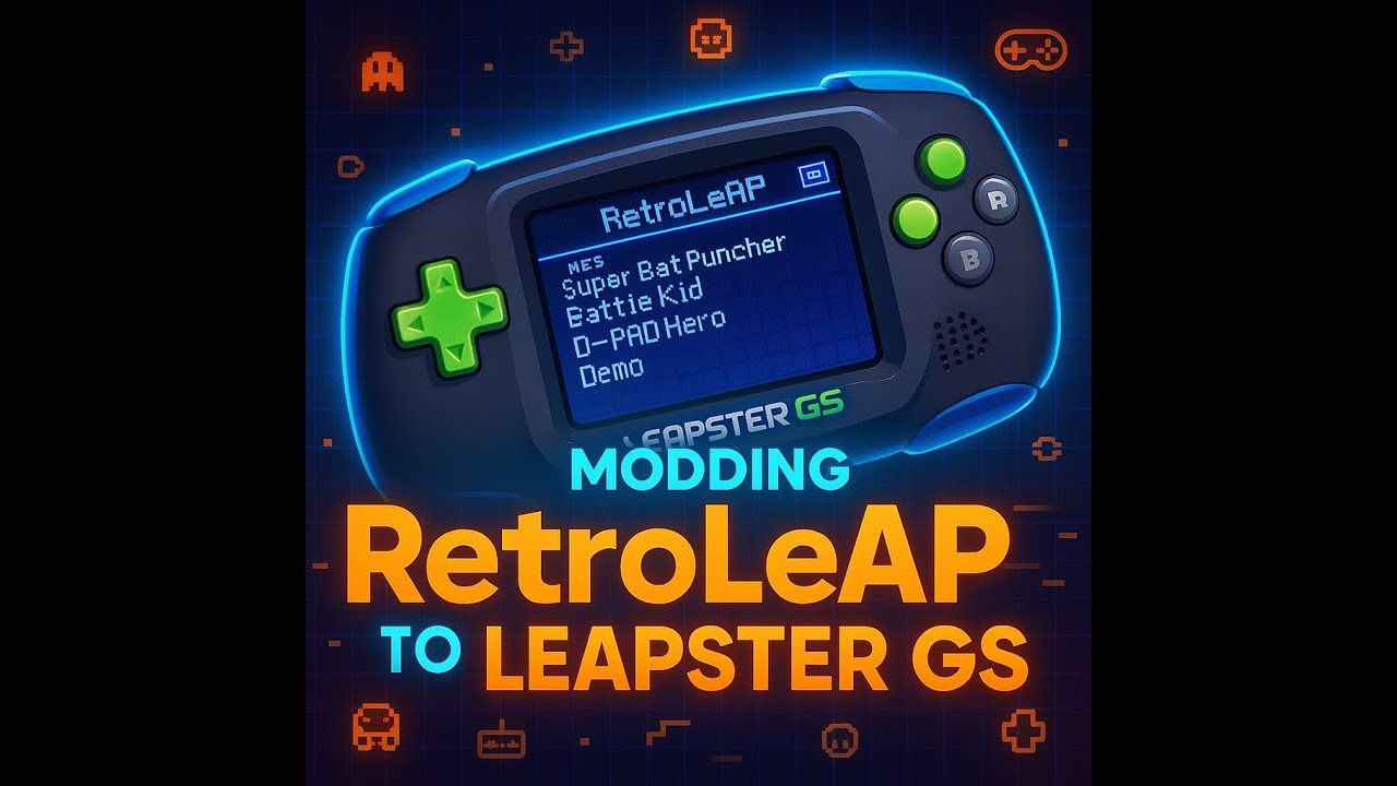 Flashing RetroLeap on Leapster GS (No SD Card, Full Install) - Step-by-Step Tutorial ...