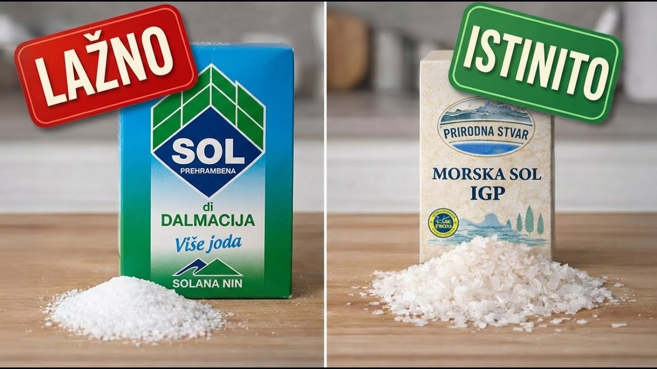 Ovo NIJE prava sol (iako je SAMO sol) - YouTube