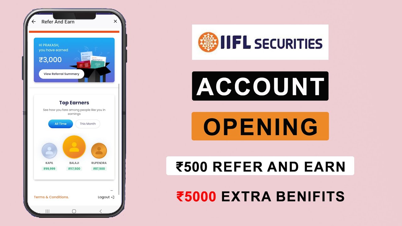 iifl securities Account opening | iifl securities refer and earn | iifl ...