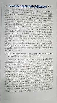 Daddy by Sylvia Plath question answer (Part 2) - YouTube