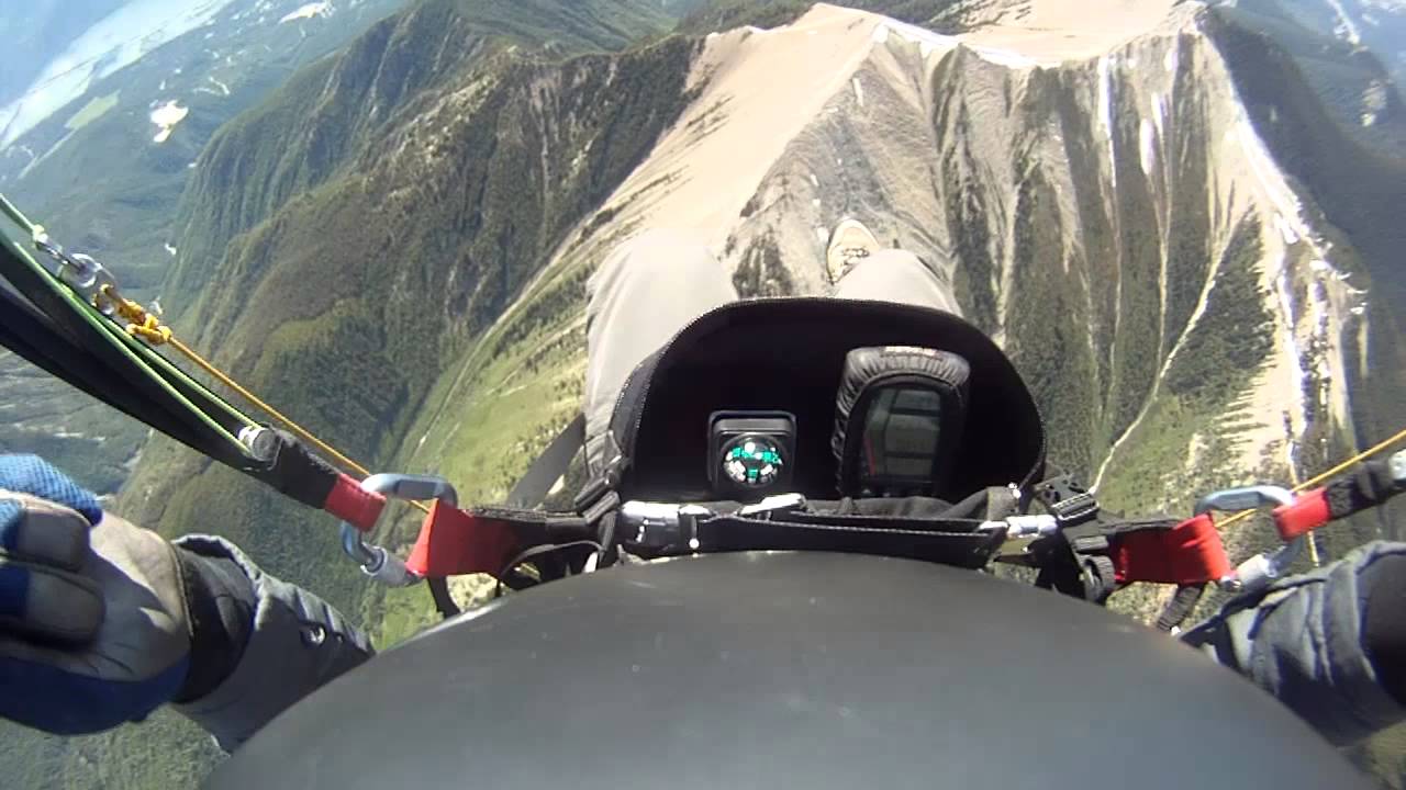 Paragliding at Mount 7, Golden BC - YouTube