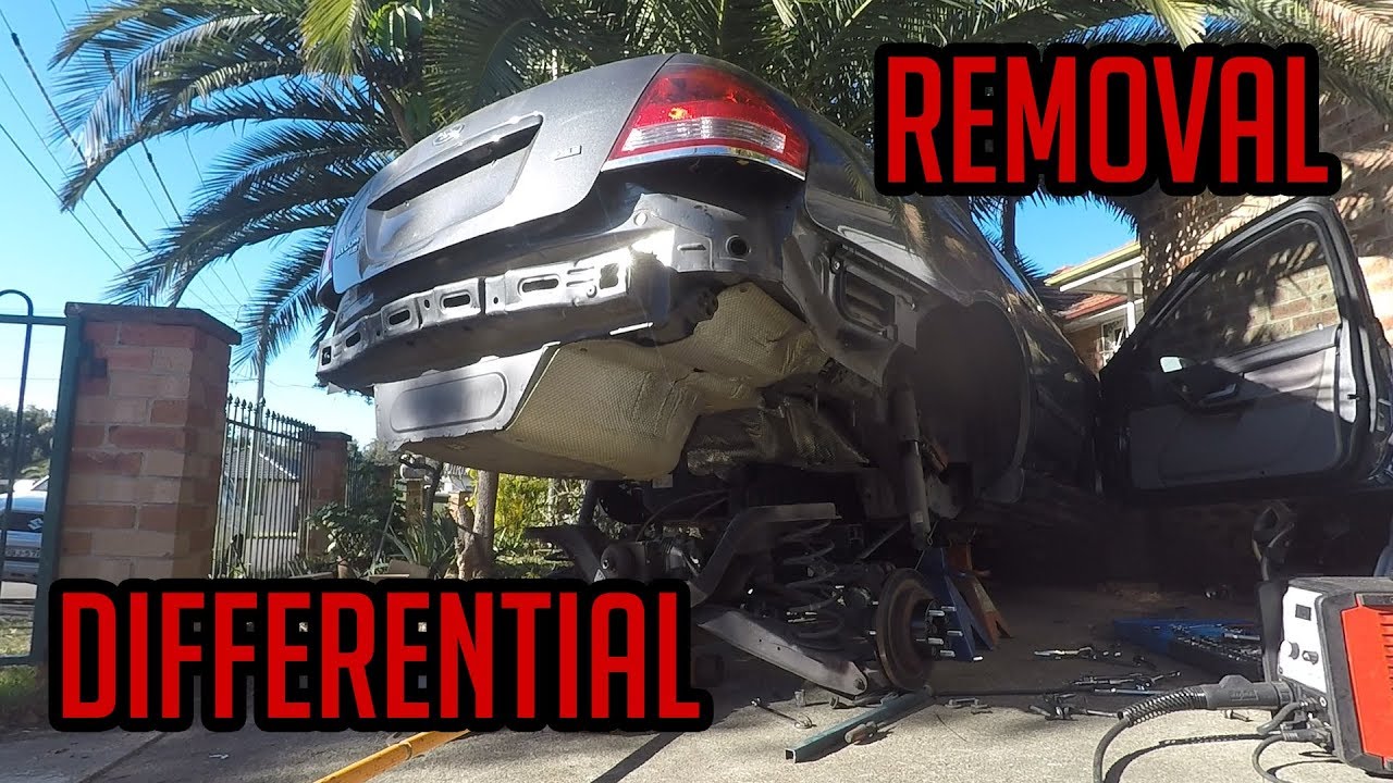 2005 Ford falcon - diff removal/welding - YouTube