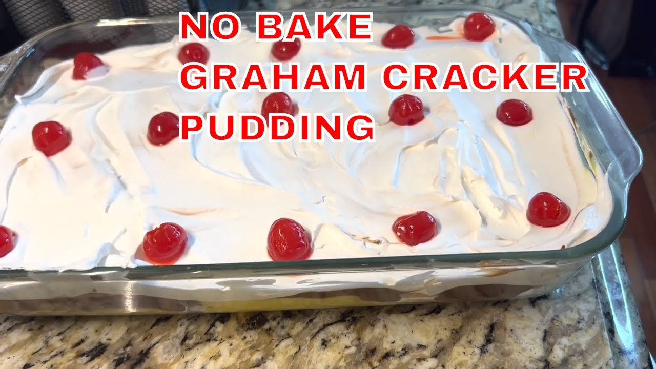 Eclair Cake With Graham Cracker And Puddings - YouTube