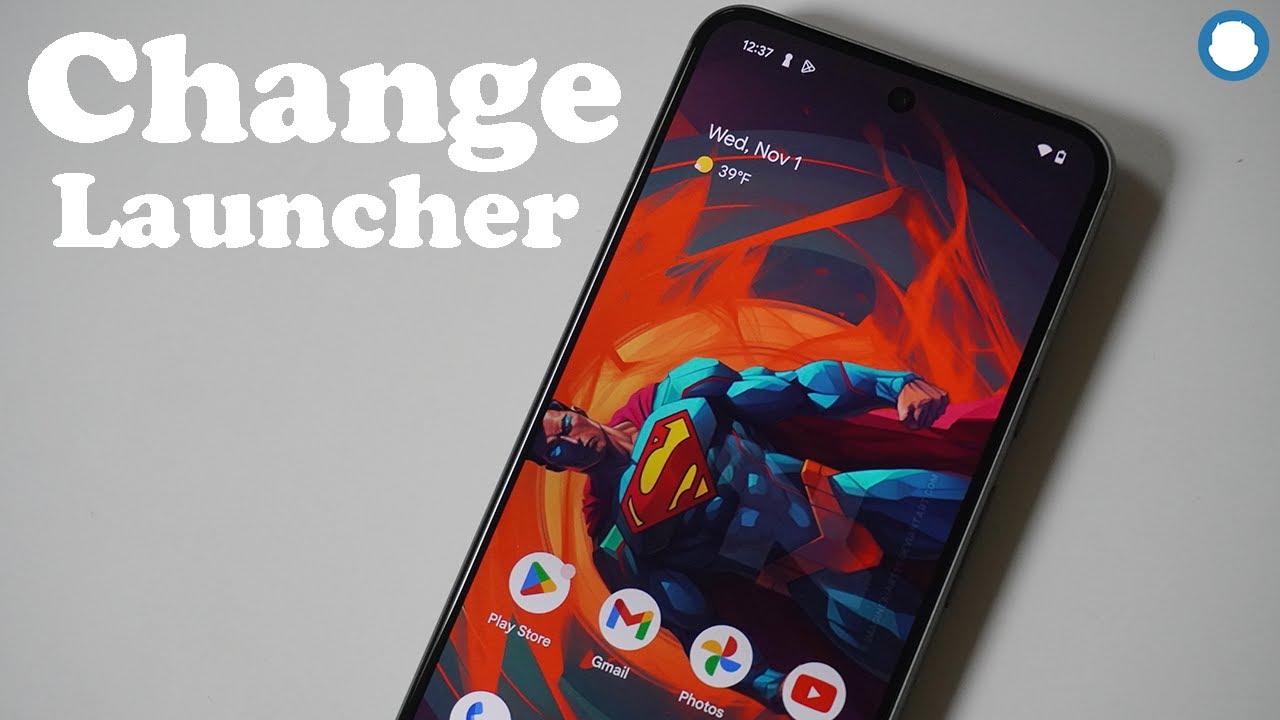 How To Change Launcher On Google Pixel 8 / 8 Pro - YouTube