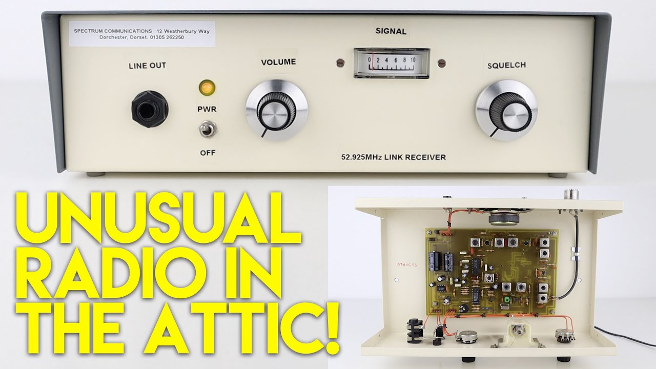 A Strange Radio Found Listening In An Attic For 20 Years - YouTube