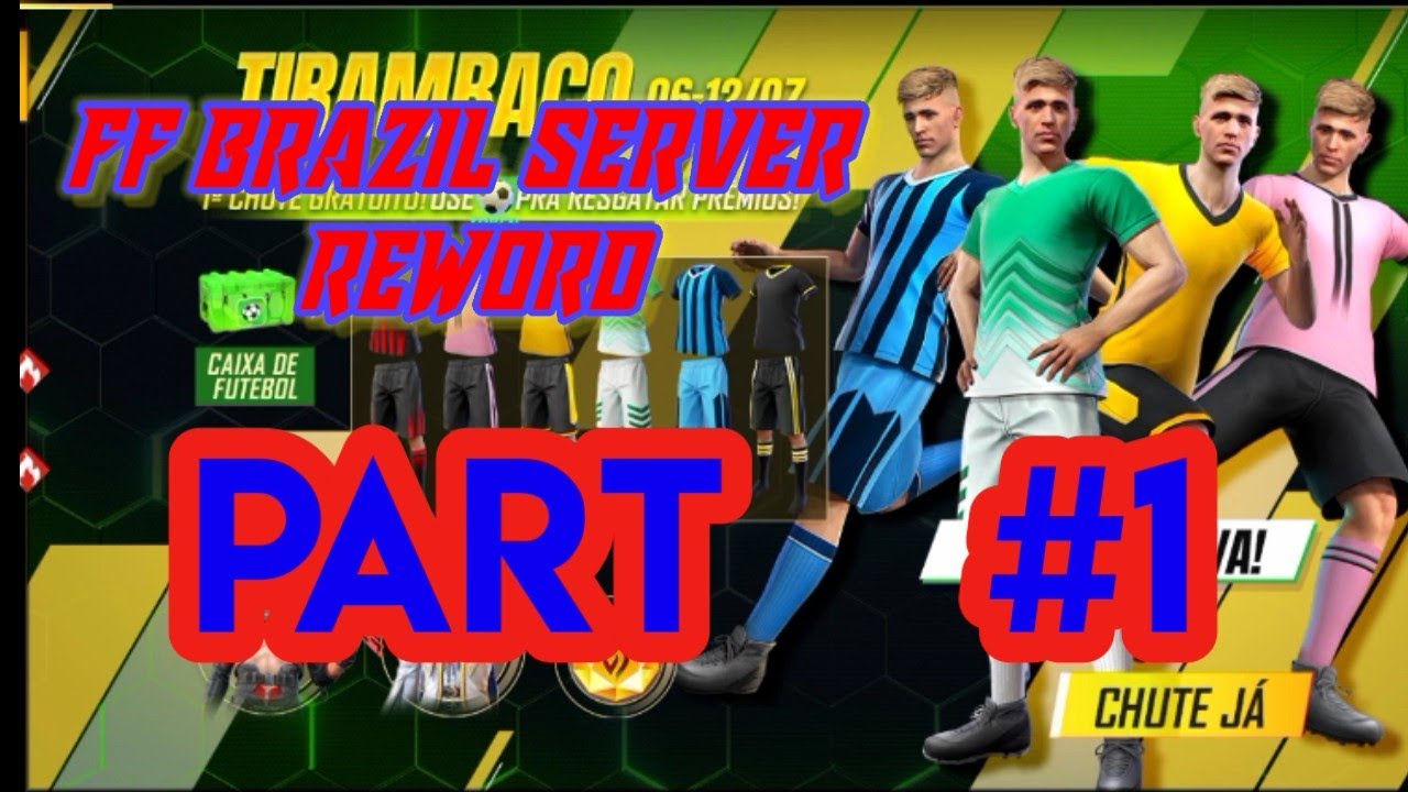 SHOWING BRAZIL SERVER ACCOUNT || #FF_BRAZIL_REWORD || FREE FITE || TEAM ...