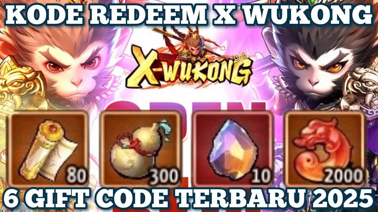 Kode Redeem X Wukong Chaos of Realms 2025 ! Gift Code X Wukong Chaos of ...