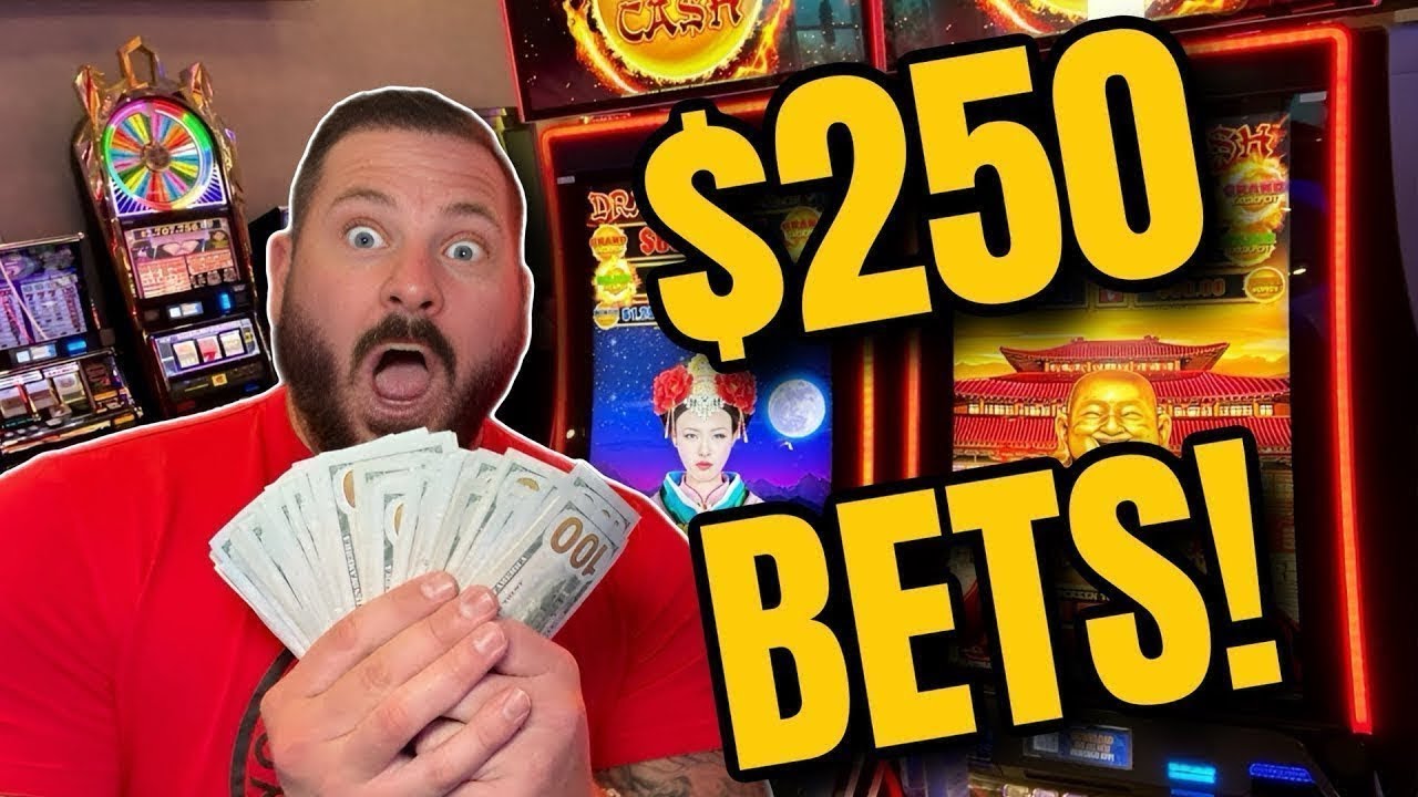 $250 BETS ON MILLION DOLLAR MACHINE! - YouTube