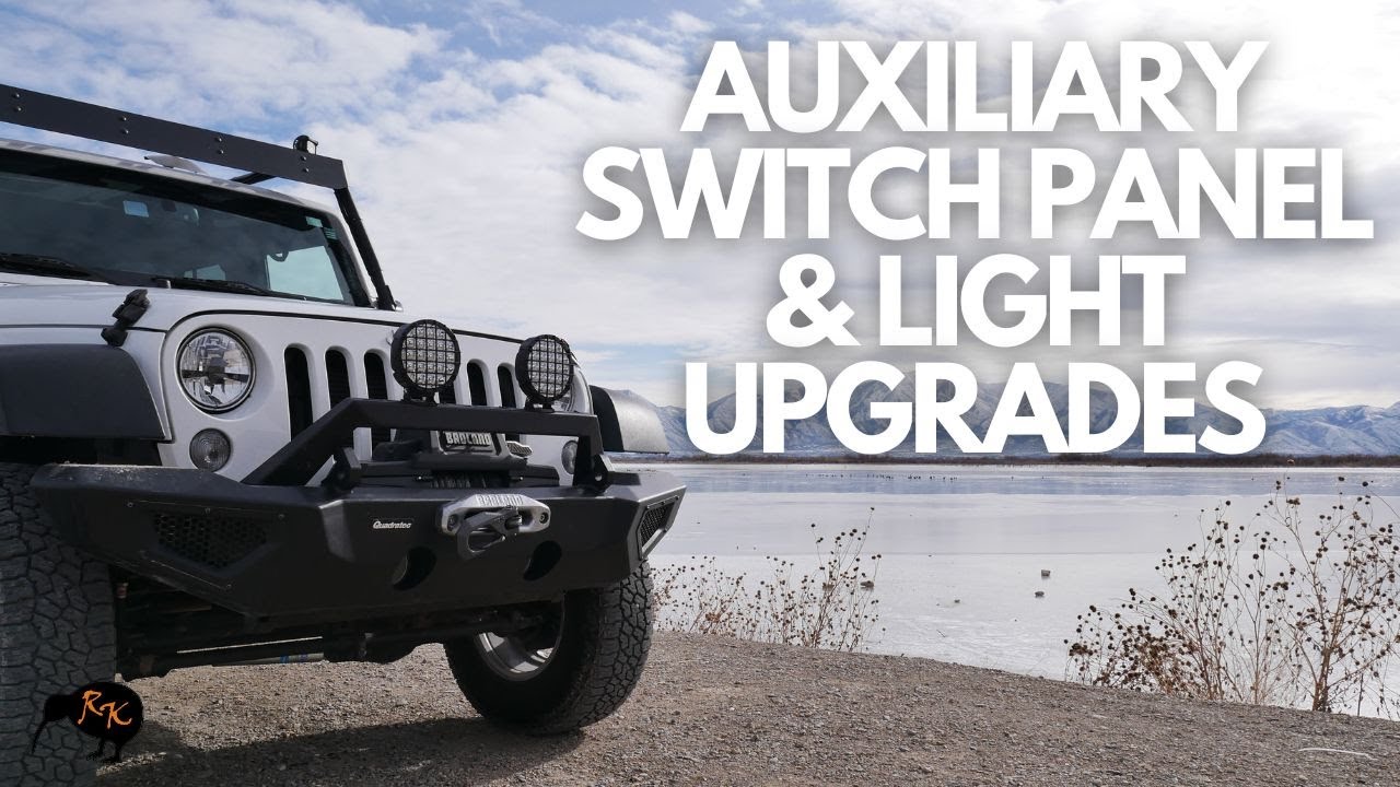 JEEP UPGRADES | Quadratec JK LED Headlights | Voswitch Programmable ...