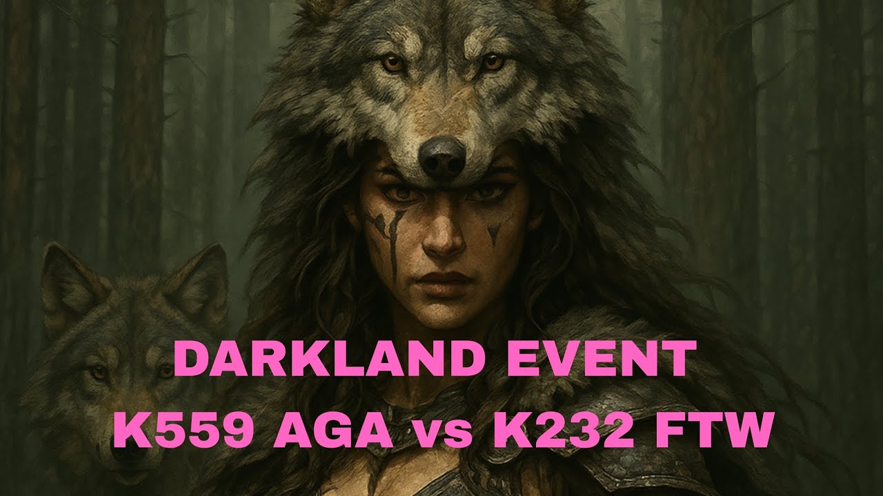 Darkland Event K559 AGA vs K232 FTW Guns of Glory GOG - YouTube