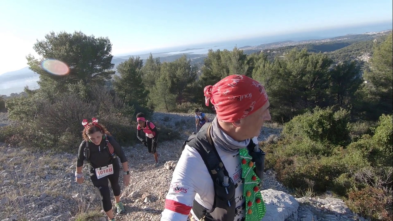 Teaser 30 km trail de Noel 2019 Ollioules - YouTube