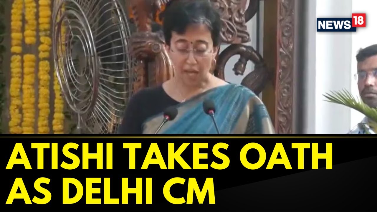 Atishi Sworn-in As Delhi Chief Minister; Five Cabinet Ministers Also ...