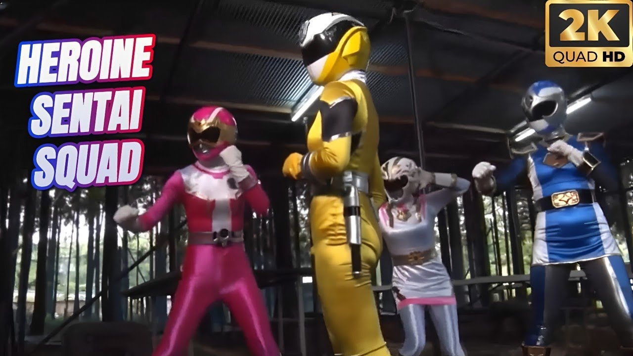 [Super Sentai highlight] Heroine Sentai Squad vs. Orcs #LadyTV # ...