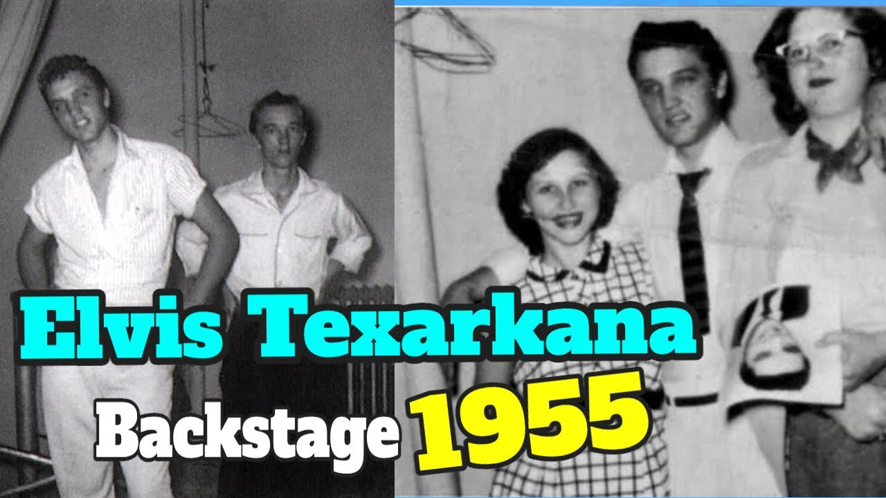 The King Elvis Presley Rocks Texarkana Arkansas: We Go Backstage 1955 ...