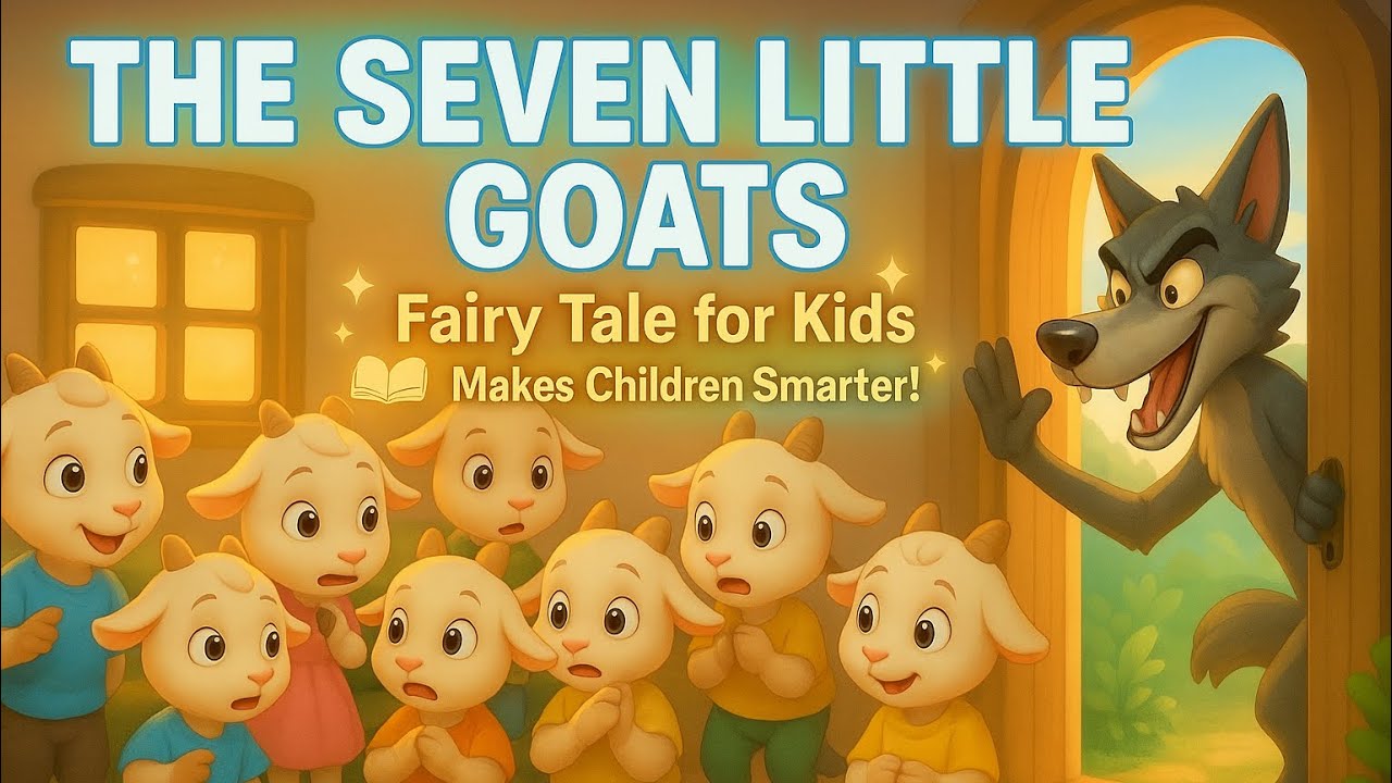 “The Seven Little Goats – Fairy Tale that Makes Kids Smarter” - YouTube