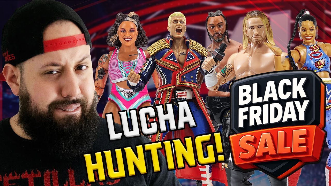 GRANDES OFERTAS DE BLACK FRIDAY! FIGURAS DE LUCHA LIBRE! LUCHA HUNTING ...