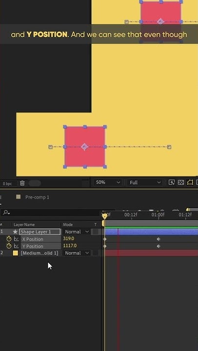 AFTER EFFECTS TIP 047 - Separate Position Dimensions - YouTube