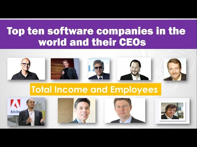 One Of The Top Software Companies In The World
