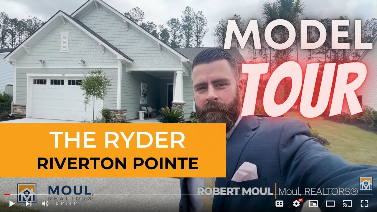 Ryder Model Home Tour in Riverton Pointe Hardeeville SC by Toll ...