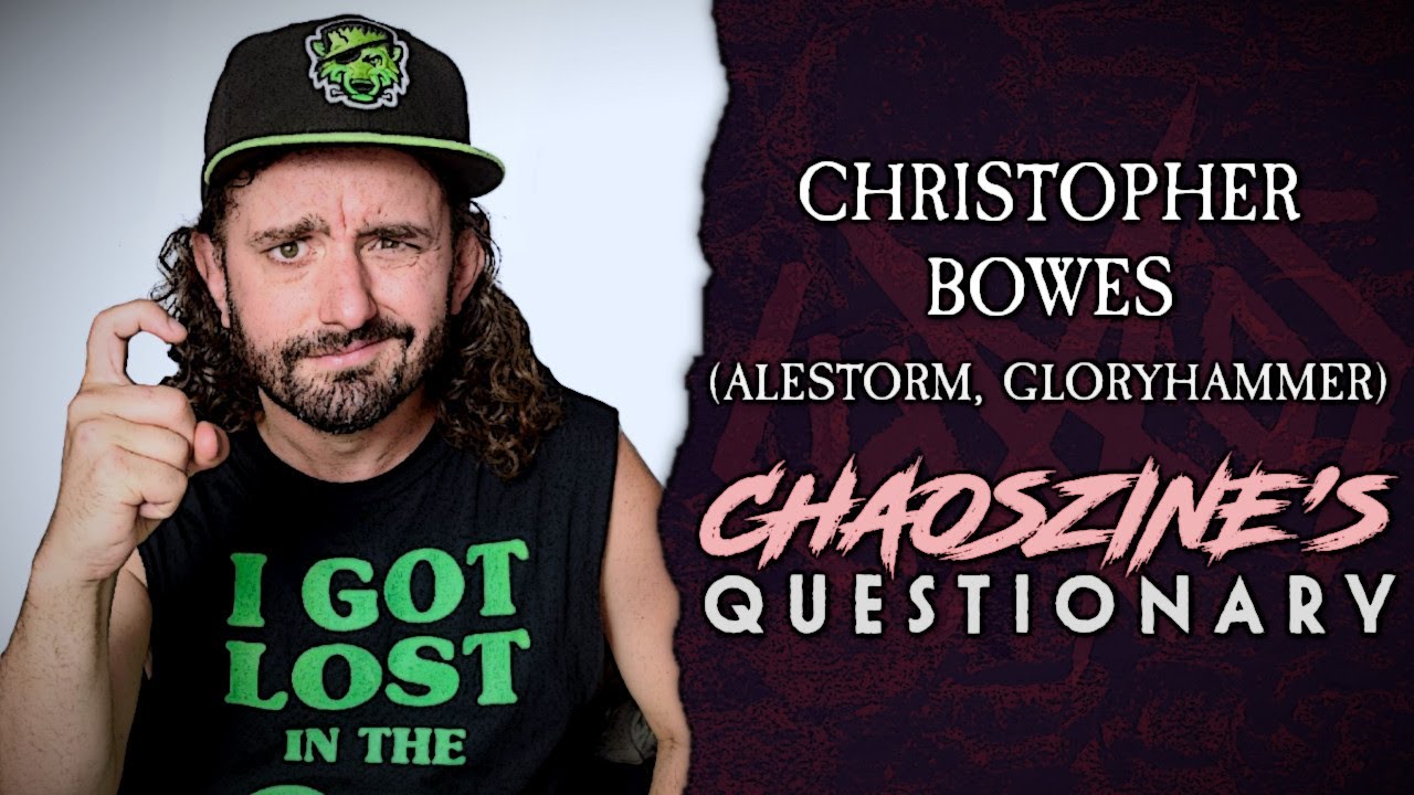 Meet The Artist: Christopher Bowes (Alestorm, Gloryhammer) - YouTube