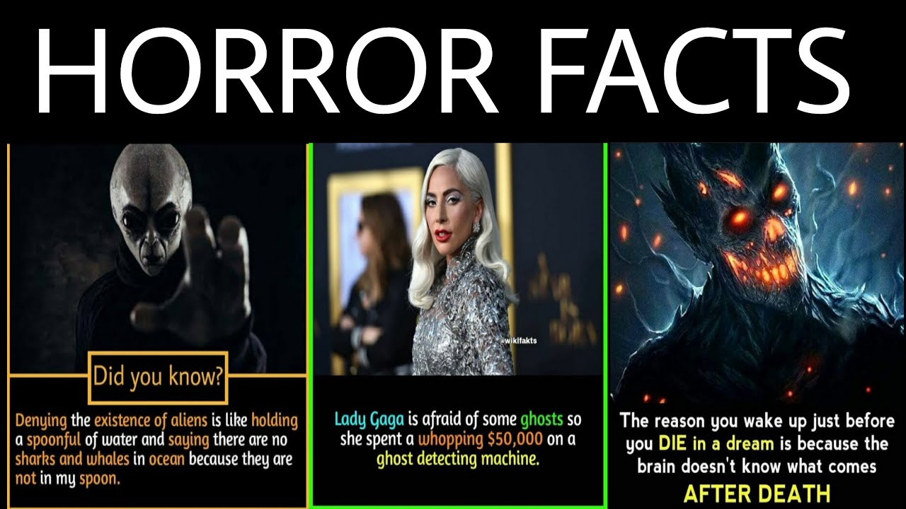 HORROR FACTS || THE FACT KNOWN ||DID YOU KNOW - YouTube