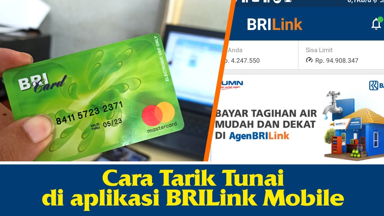 Cara Tarik Tunai di Aplikasi BRILink Mobile - By BRILink Mega Jaya Pay ...