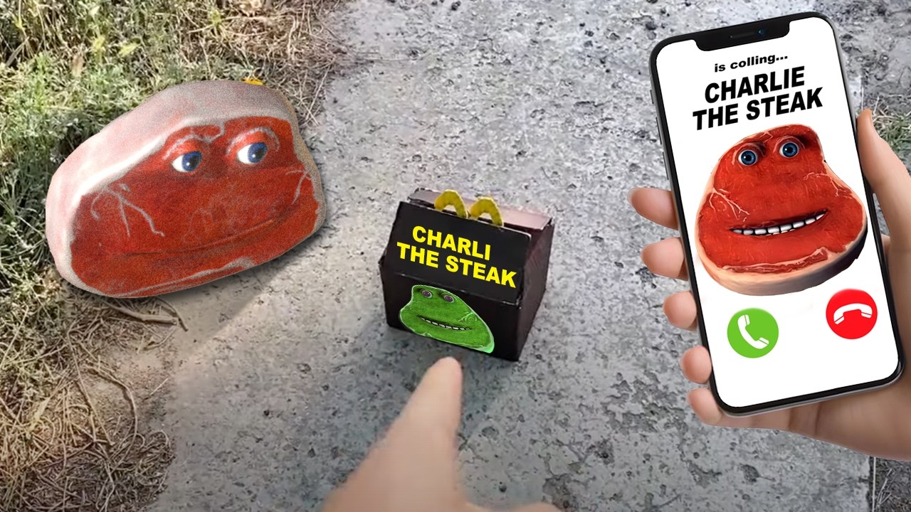 CHARLIE STEAK is CALLING at 3am and Happy Meal - YouTube