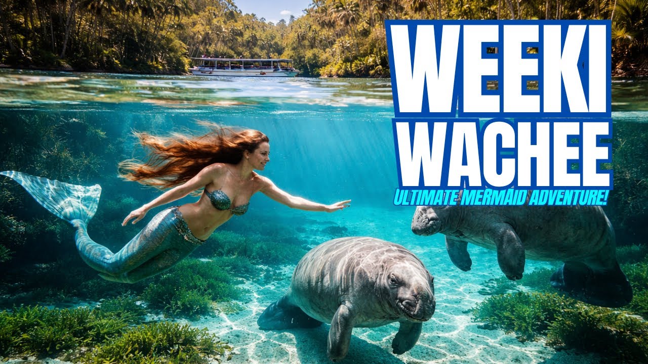 Exploring Florida’s Magical Spring Park | Mermaids, Manatees & More ...