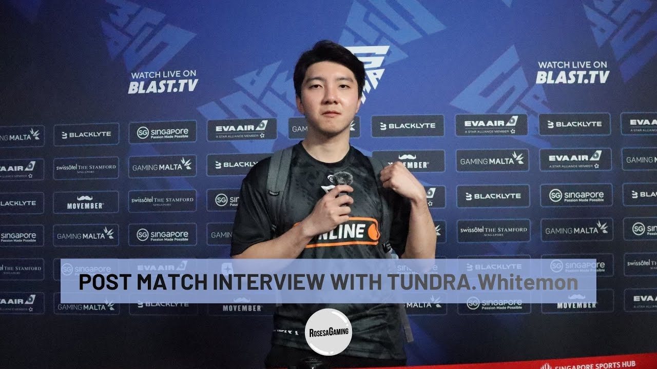 [EN/ID] Post-Match Interview with Tundra.Whitemon - BLAST Slam IV ...