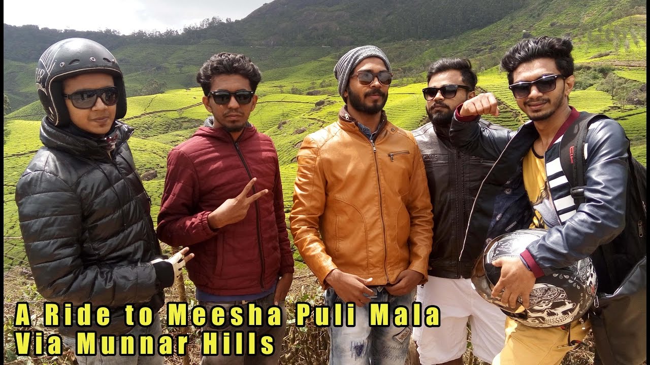 A Ride to Meesha Puli Mala via Munnar Hills - YouTube
