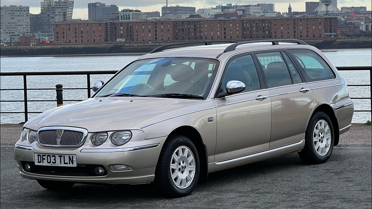 FOR SALE!! 2003 Rover 75 2.0 V6 Tourer - YouTube