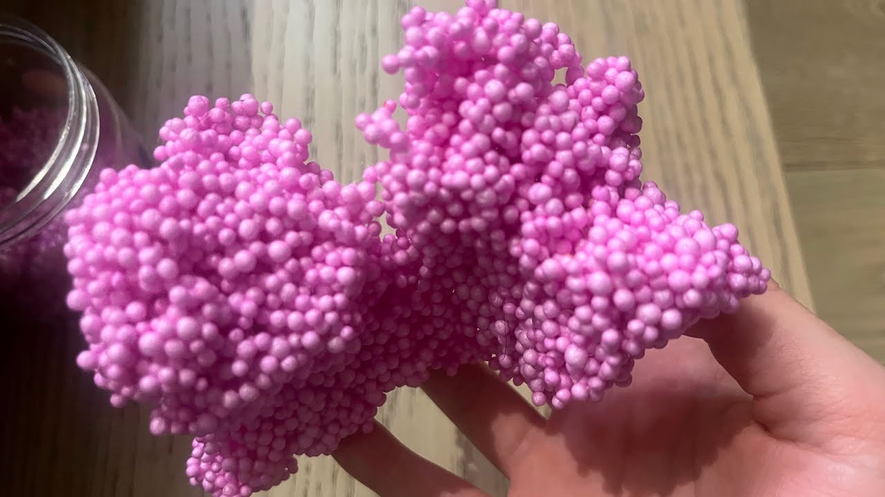 Sticky foam ASMR (lofi) - YouTube