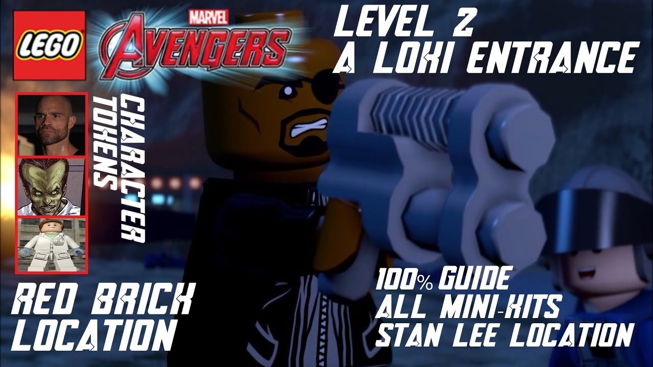 LEGO Marvel's Avengers - Level 2: A Loki Entrance 100% Guide (All ...