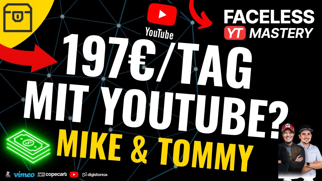 Faceless YT Mastery von Mike Hager & Tommy Seewald - Erste Infos ...