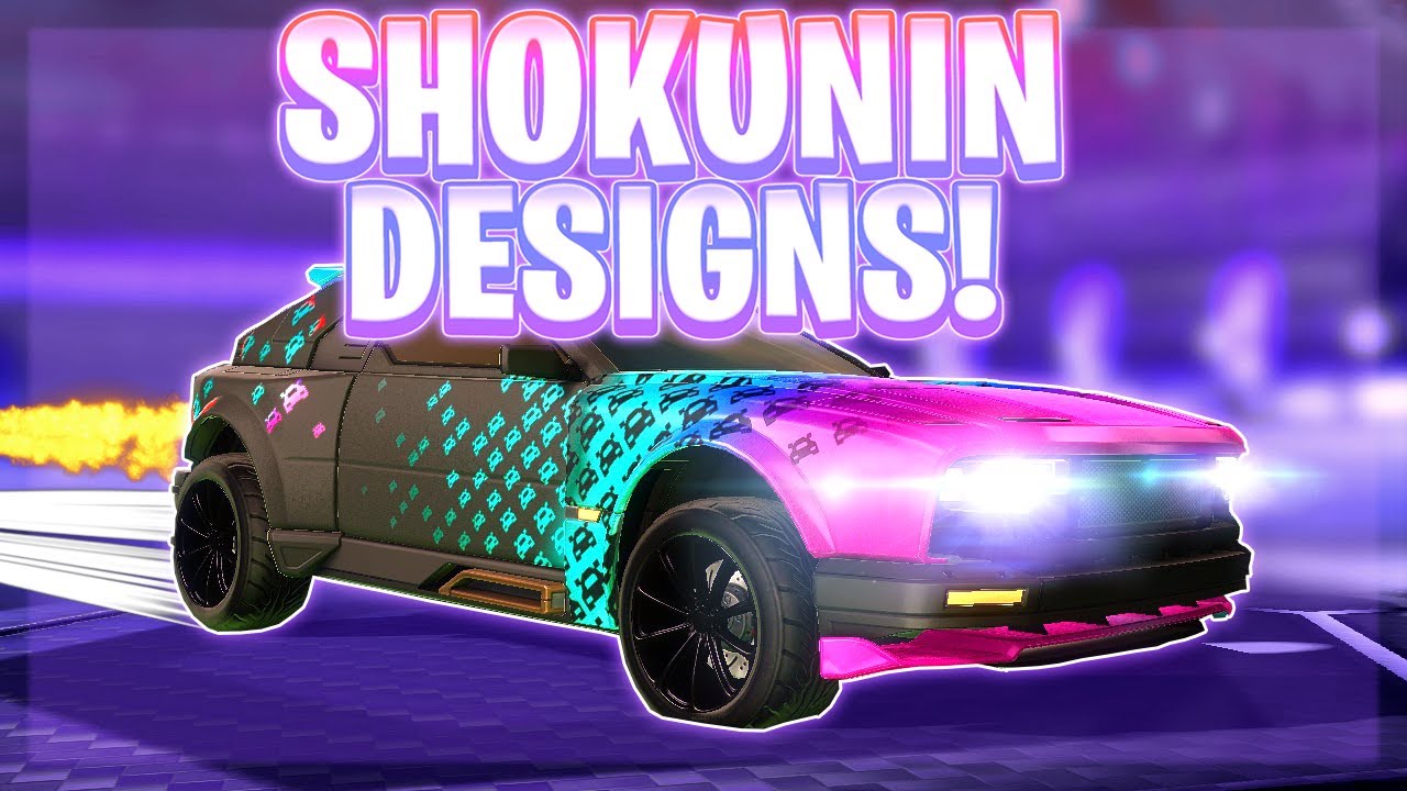 The 10 Best Shokunin Designs Of All Time! (Rocket League Car Designs ...