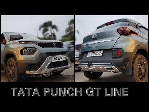 TATA PUNCH ADVENTURE TROPICAL MIST MODIFIED TO GT LINE...!!! - YouTube