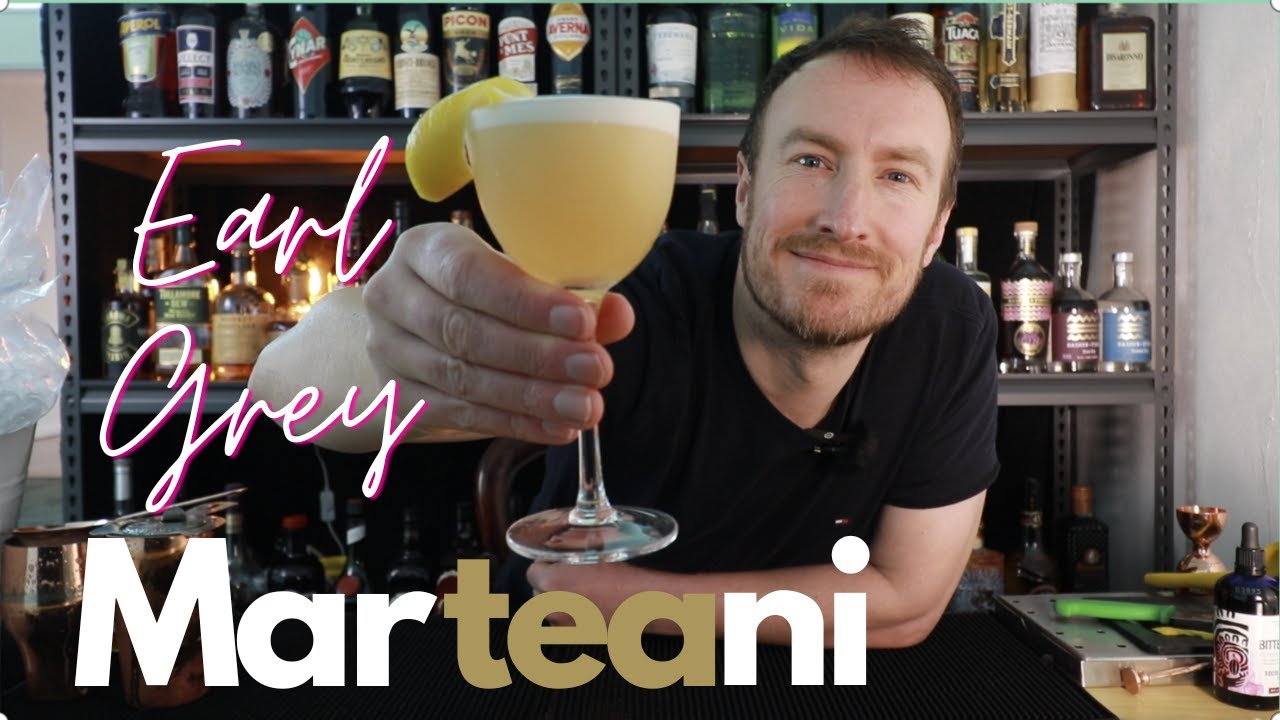 The Earl Grey Mar-TEA-ni cocktail from Steve The Bartenders Book ...