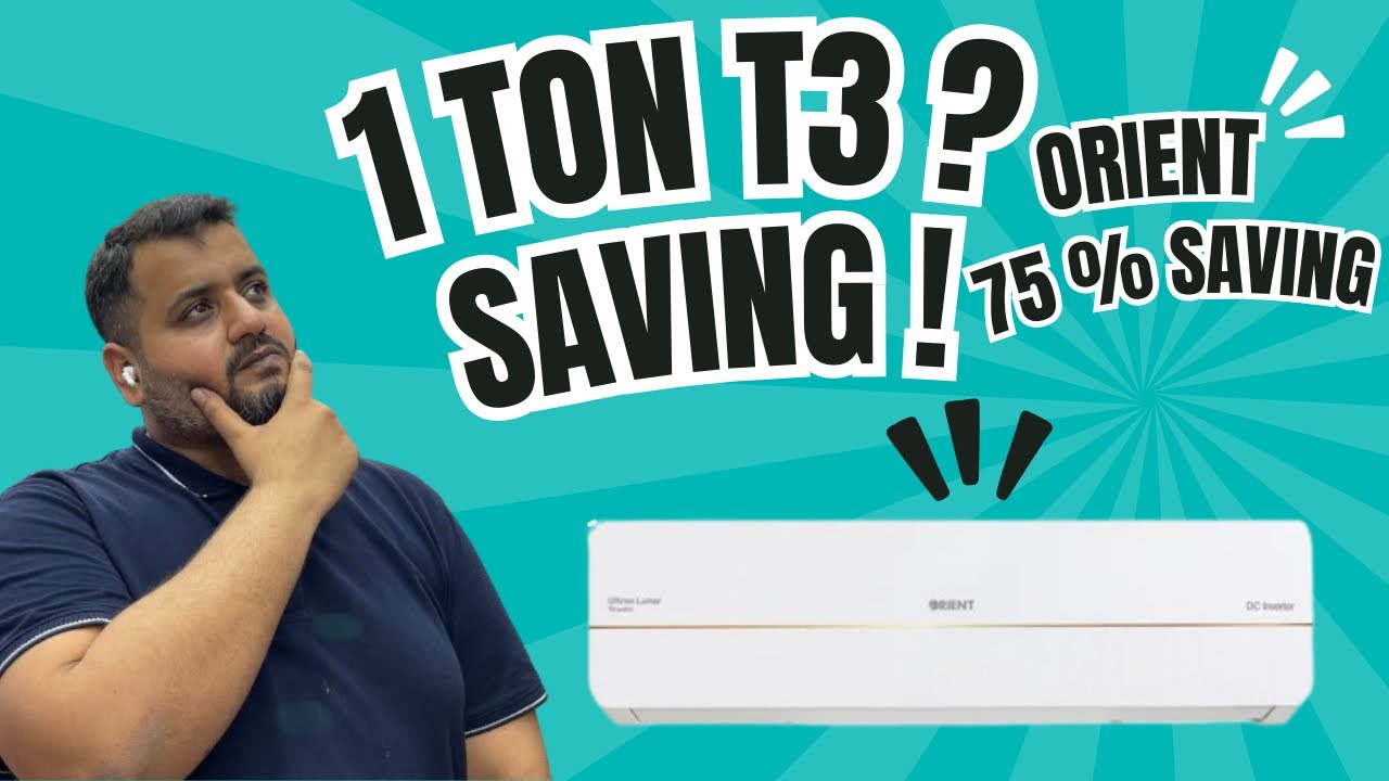 ORIENT t3 COMPRESSOR 1 ton at M HANIF TRADERS - YouTube