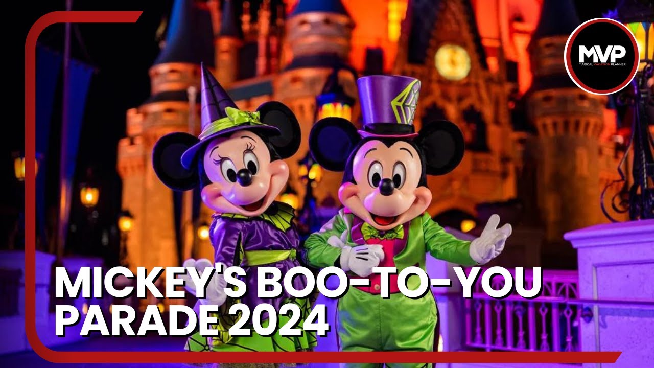 Mickey’s Boo-To-You Parade 2024 | Full Parade at MNSSHP! - YouTube