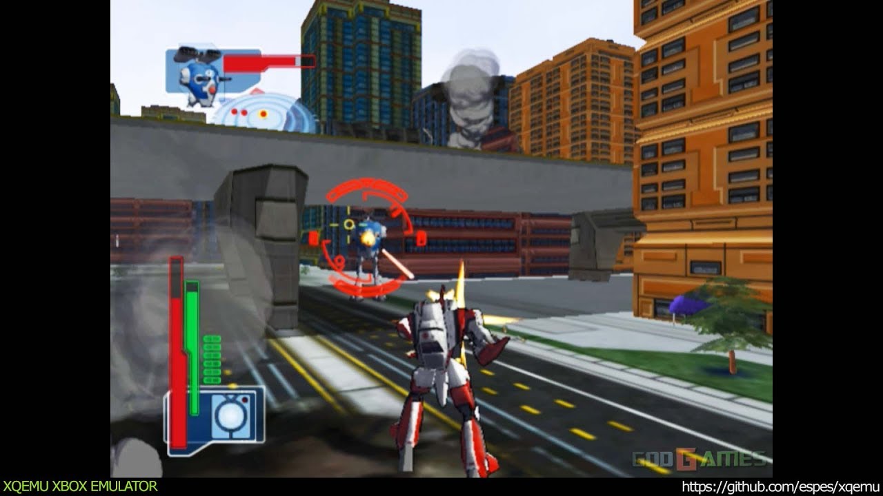 XQEMU Xbox Emulator - Robotech Battlecry Ingame - realtime! (1d968aa ...